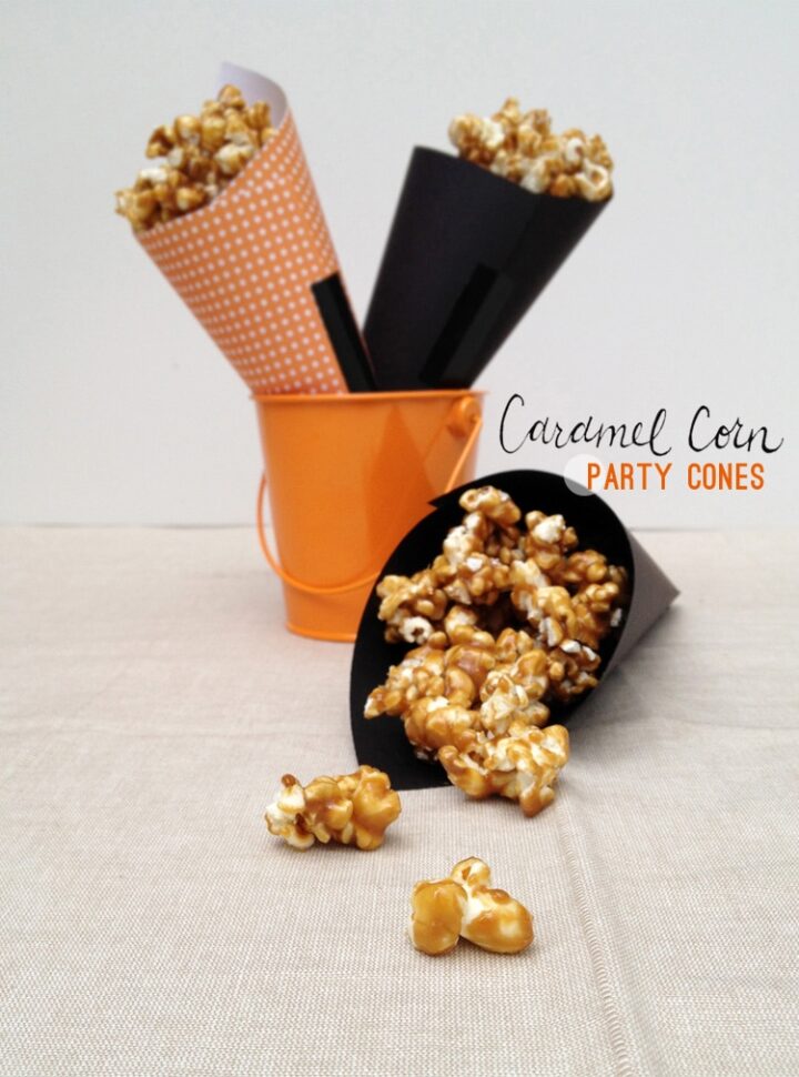 Caramel Corn Cones