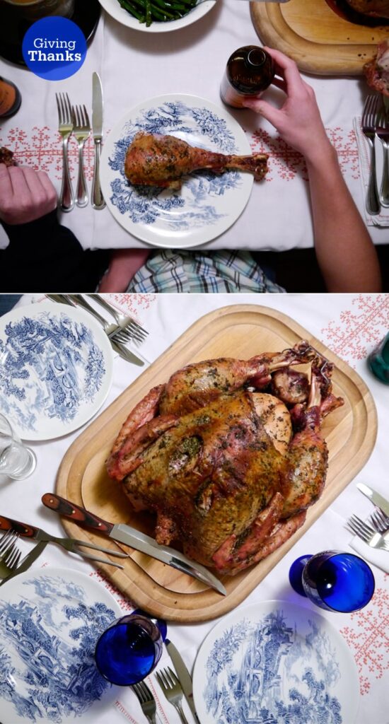 Giving Thanks- Our family Thanksgiving Dinner