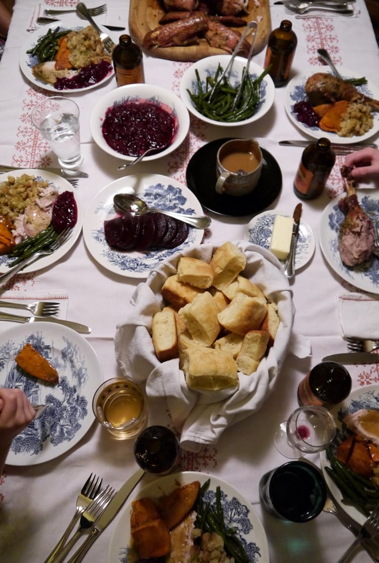 Giving Thanks- Our family Thanksgiving Dinner