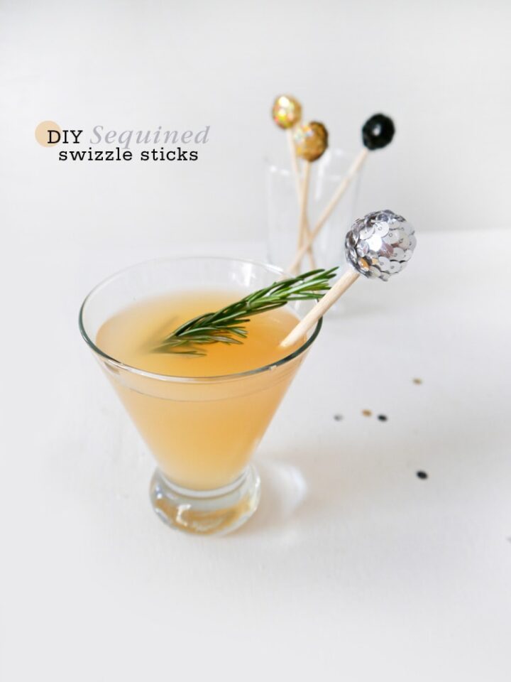 Sequined Swizzle Sticks