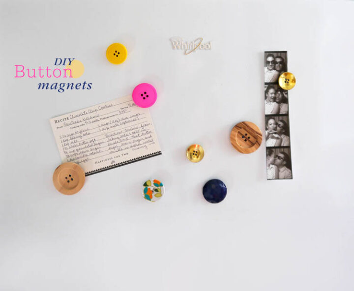 DIY Button Magnets