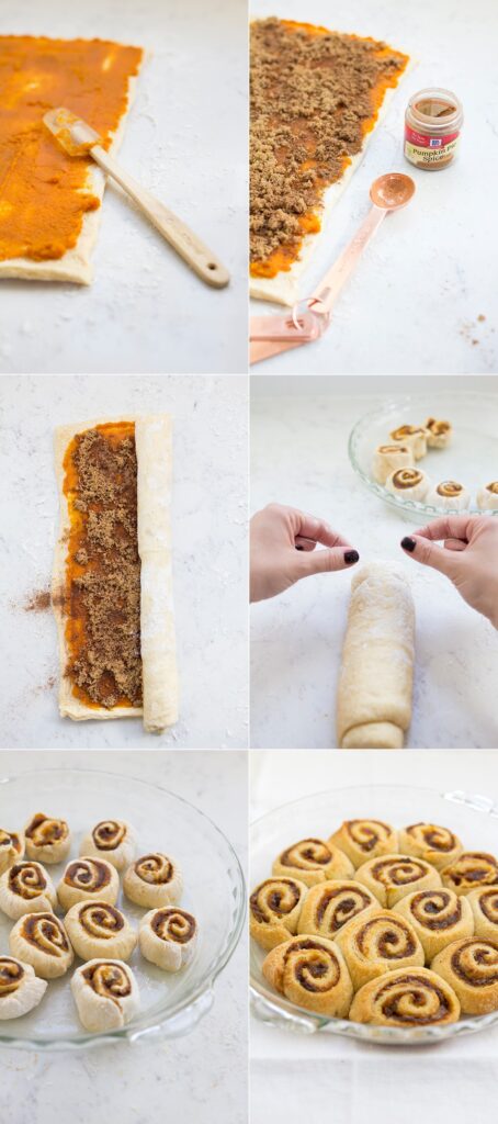 Mini-Pumpkin Sweet Rolls • Freutcake