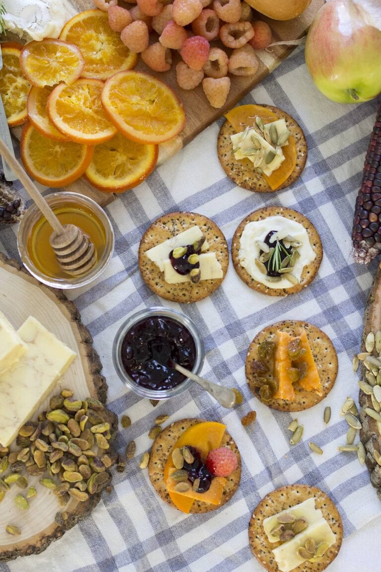 Fall Inspired Cheese Board • Freutcake