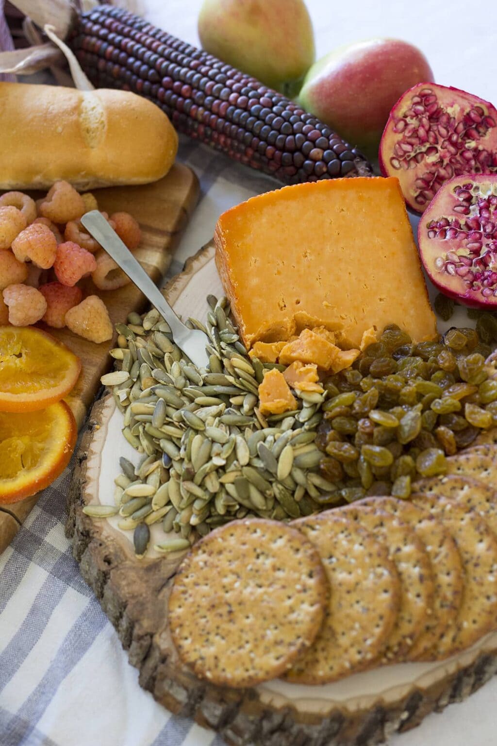 Fall Inspired Cheese Board • Freutcake