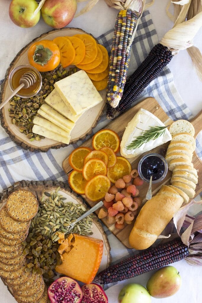 Fall Inspired Cheese Board • Freutcake