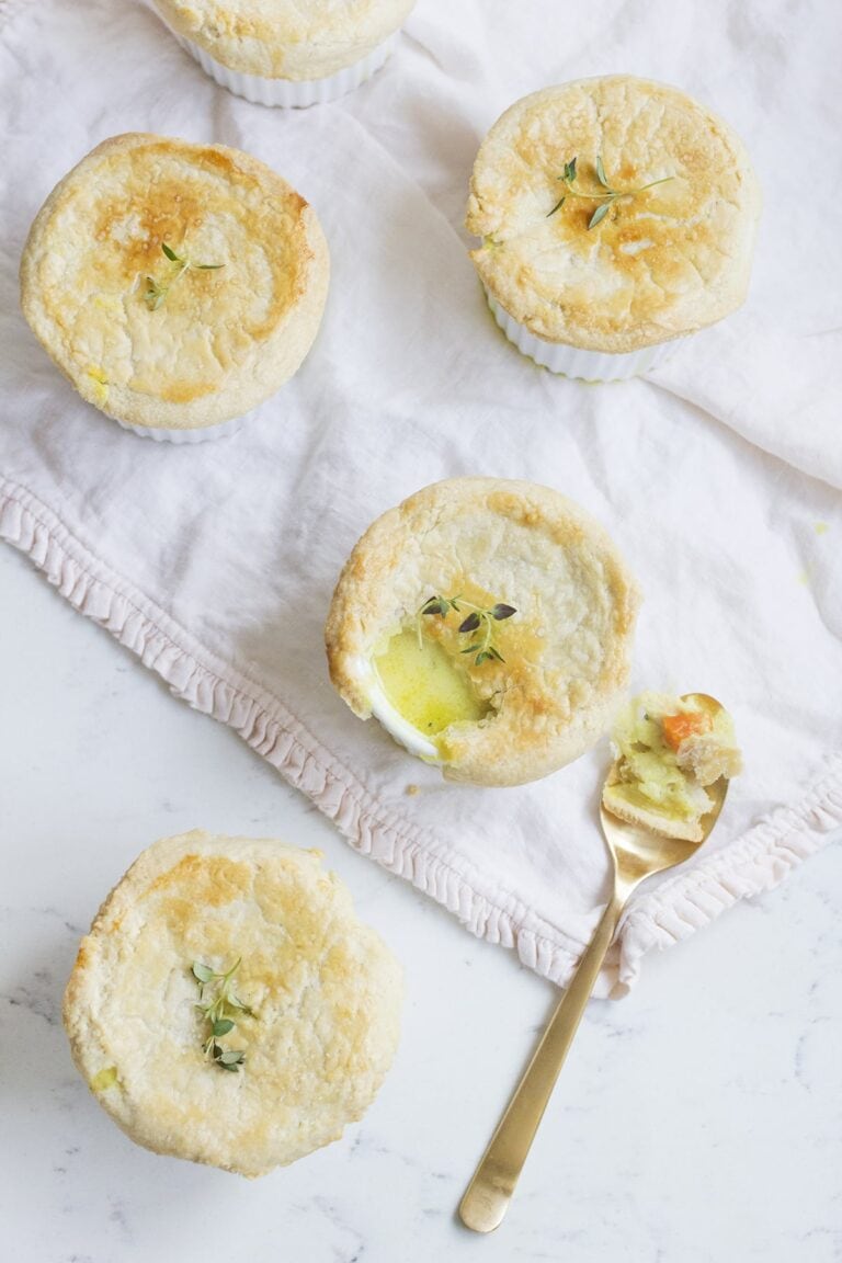 Personal Chicken Pot Pies • Freutcake