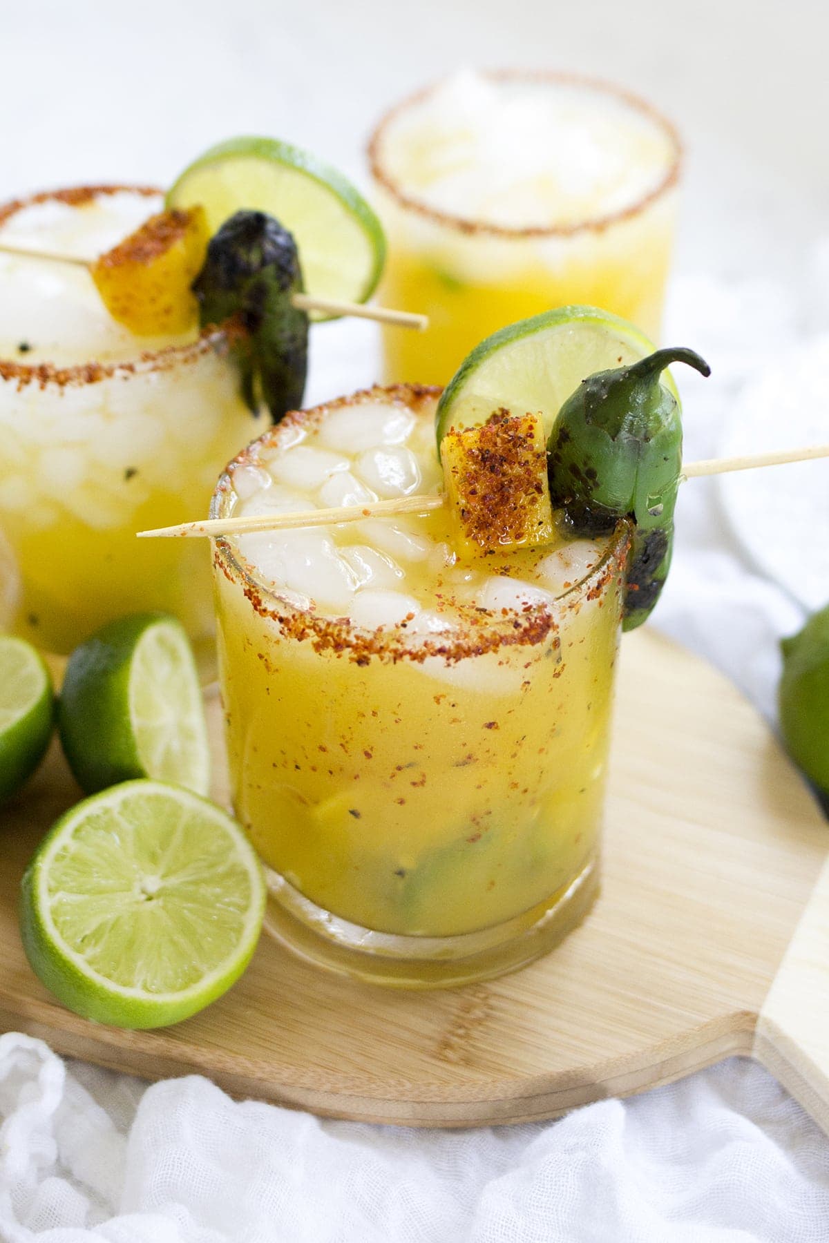 Spicy Mango Jalapeño Margarita • Freutcake