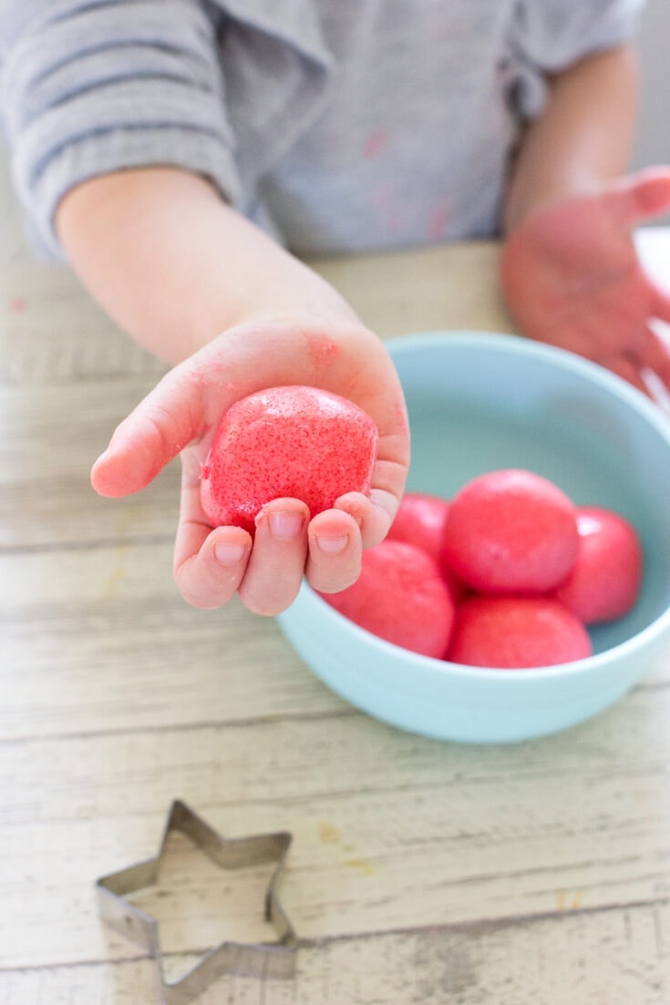 Three Ingredient Taste-Safe Sensory Dough • Freutcake