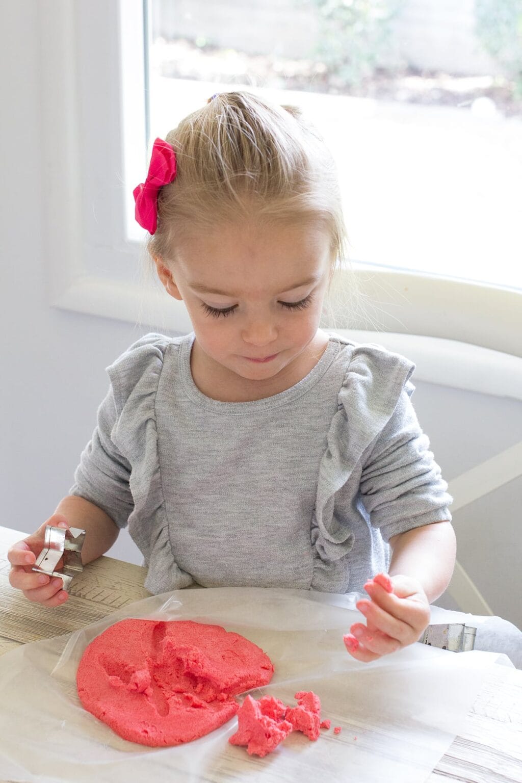 Three Ingredient Taste-Safe Sensory Dough • Freutcake