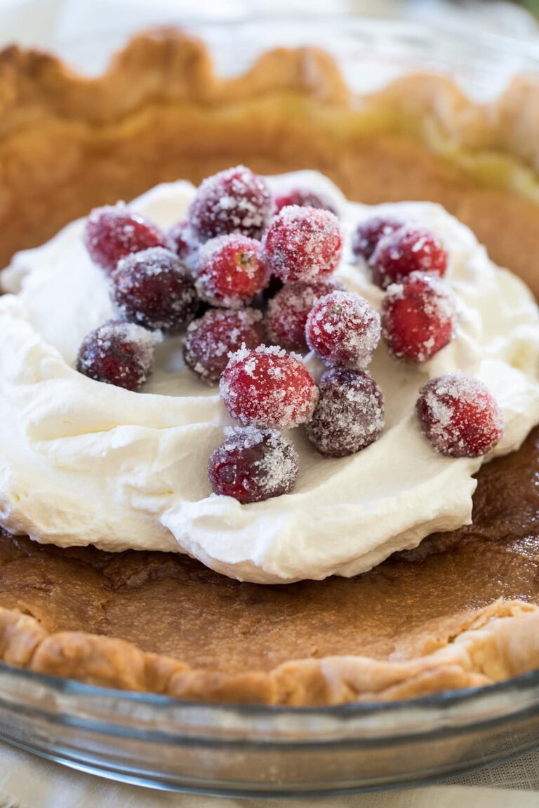 Classic Southern Transparent Pie • Freutcake