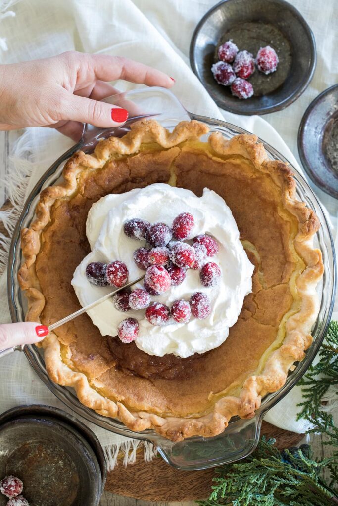 Classic Southern Transparent Pie • Freutcake