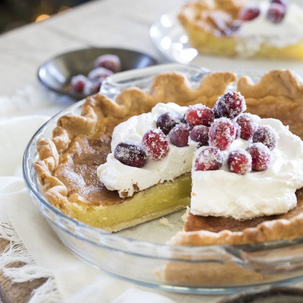 Classic Southern Transparent Pie • Freutcake