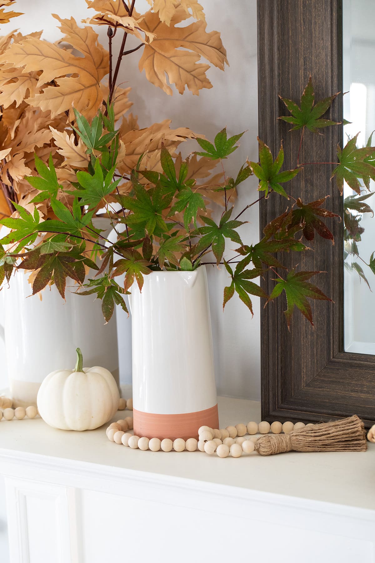 Simple Fall Living Room Decor • Freutcake