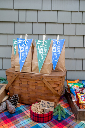 Camping Birthday Party • Freutcake