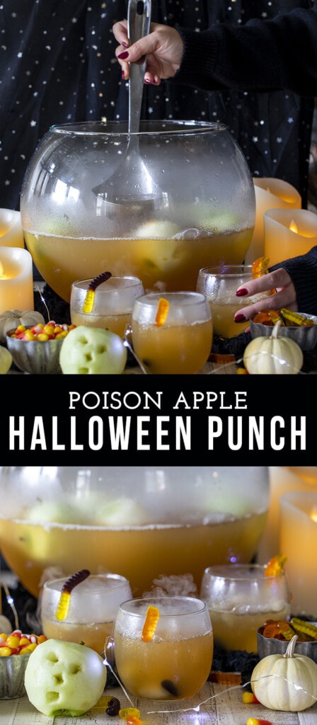Poison Apple Halloween Punch • Freutcake