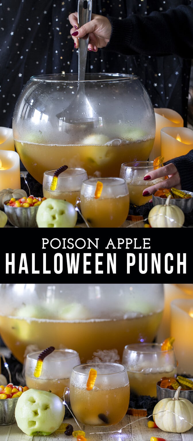 Poison Apple Halloween Punch • Freutcake