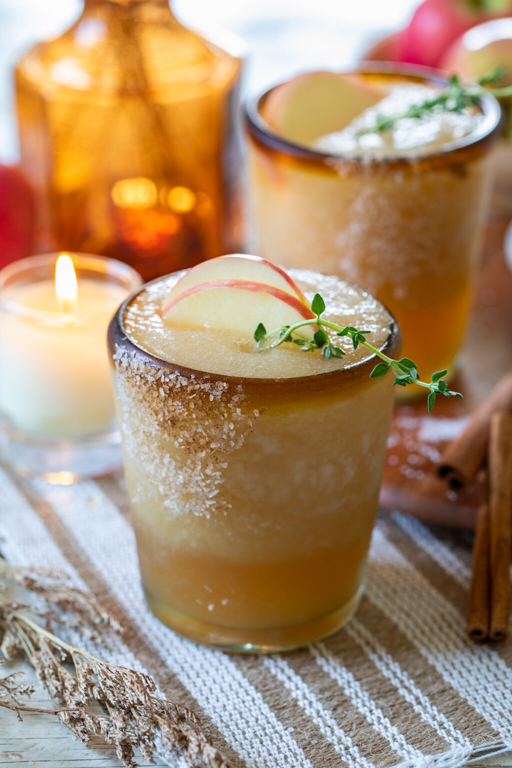 Frozen Honey Apple Cider Margaritas • Freutcake