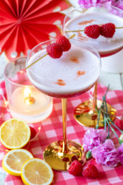 Raspberry Tequila Sour • Freutcake